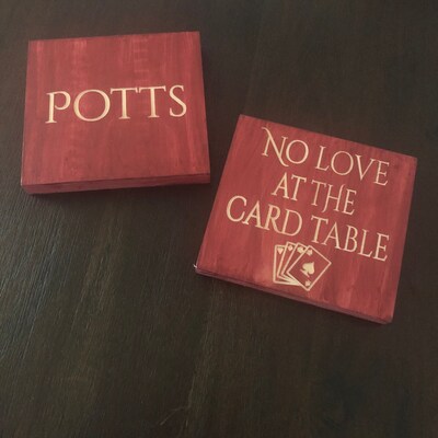 Personalized Wood Shelf Sitter Custom Wooden Block Signs Personalized ...