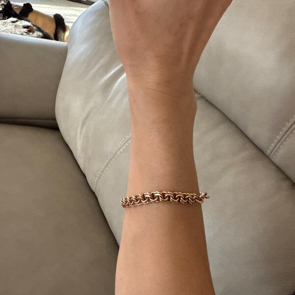 BNH Venezia Necklace in 8K Gold, 16.54 Inches Solid Gold Fine Jewelry ...