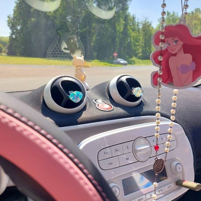 Seashell Car Charms Beach Car Accessories Car Vent Clips Beach Gift ...