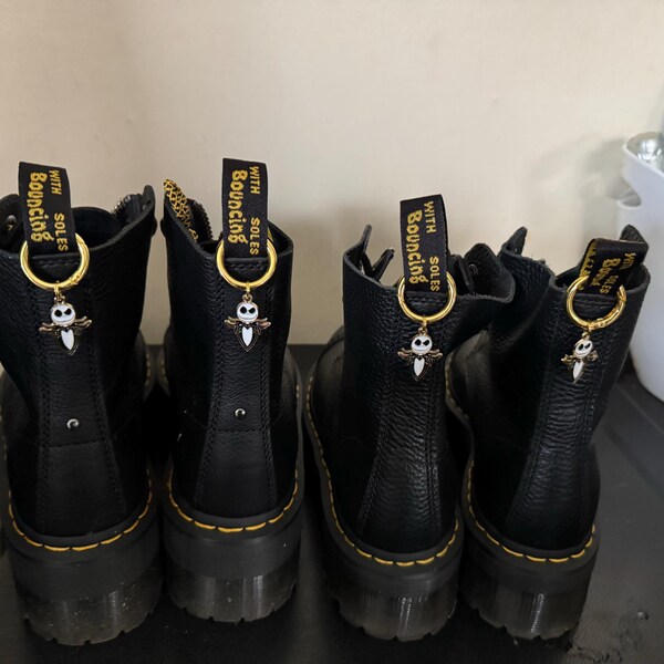 Evil Eye Sacred Heart Boot Charms - Etsy