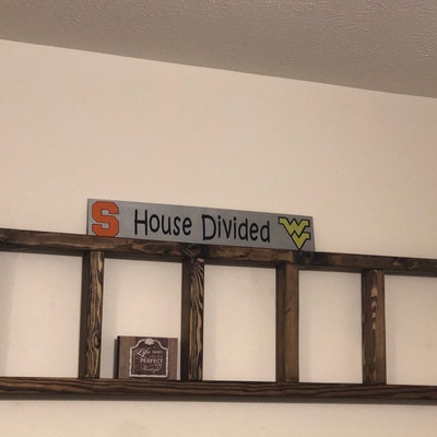 House Divided Wooden Sign - Etsy