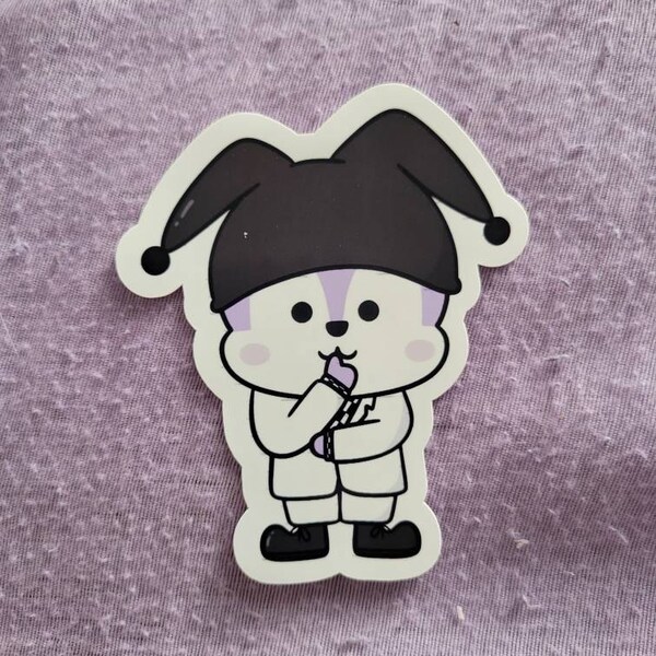 Mang Jack in the Box JITB Sticker Vinyl Waterpoof | Jhope Hobi Hoseok ...