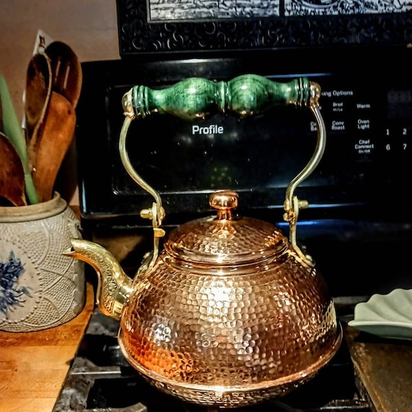 Handmade Copper Turkish Samovar, Semaver, Copper Semaver, Copper ...