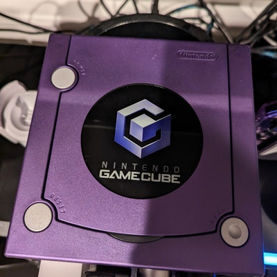 Gamecube Logo Custom Gamecube Jewel, Badge, Faceplate - Etsy