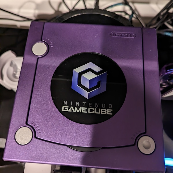 Gamecube Logo Custom Gamecube Jewel, Badge, Faceplate - Etsy