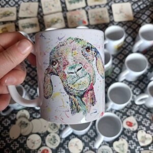 Goat Clipart Goat Graphics Rainbow Goat Clip Art Goat - Etsy UK