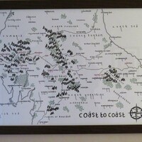 Devon County Map Print County Map Minimalist Map Art Wall Art