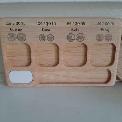 Coin Sorting Board Money Manipulation Board Money Activity Board ...