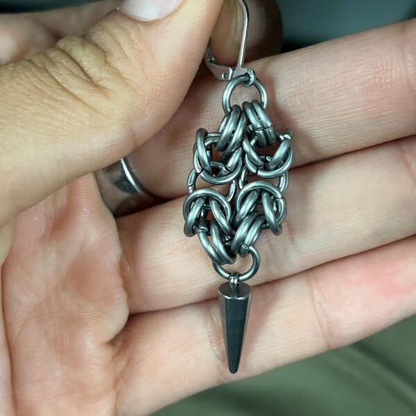 PALOMA Stainless Steel Chainmail Necklace, Western Necklace, Birthday ...