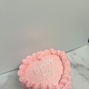 Elongated Acrylic Cross Cake Charm Slim Cross Baptism Cake Charm First ...