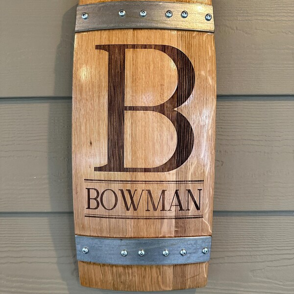 Wine Barrel Stave Signs - Etsy