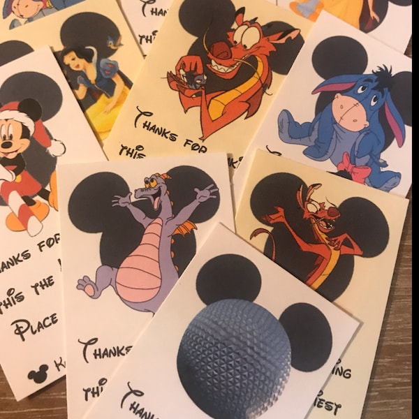 Personalized Cast Member Thank You Cards - Etsy