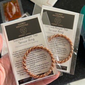 Environmental Harmoniser Full Royal Cubit Tensor Rings - Etsy