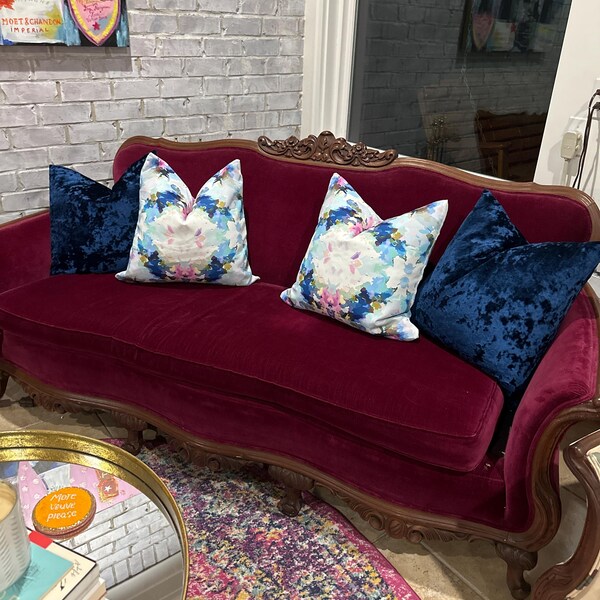 Chinoiserie Wall Art in Soft Blue | Set of 2 | Grandmillenial Prints ...