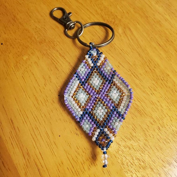 DIY Beaded Earrings Kit | for Beginner Pattern Fringe Flower Earrings ...