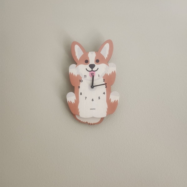 Monkey Pendulum Clock - Kids Room Decor - Gift for Newborns - Nursery ...