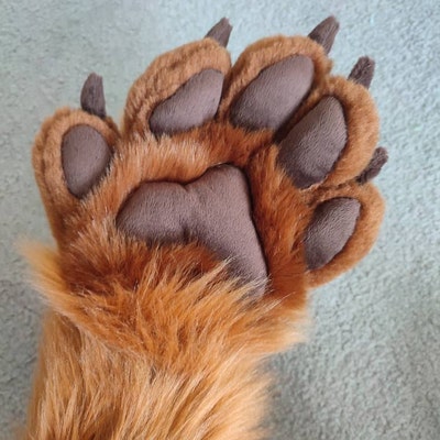PDF TEMPLATE: Fursuit 5 Finger Paws Digital Download - Etsy