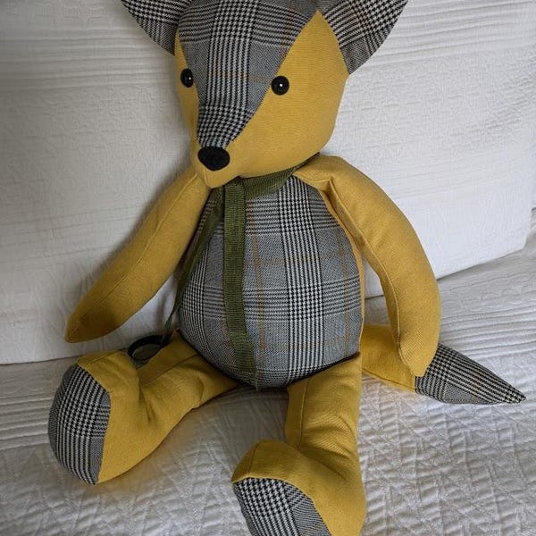 Memory Bear Pattern Easy 14 Sewing Pattern Simple Bear Pattern Sewing ...