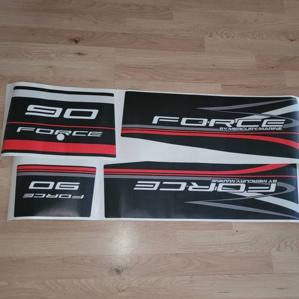 Custom Colour Evinrude 200hp ETEC/E-TEC HO Outboard Engine Decals ...