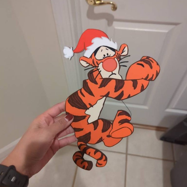 Terrified Tigger-ific Tree Topper - Etsy
