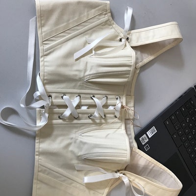 Regency Short Stays Regency Historical Corset Handmade - Etsy
