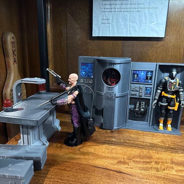 Cobra Laboratory Exam Table for 1:12 Scale CLASSIFIED G.I. JOE - Etsy