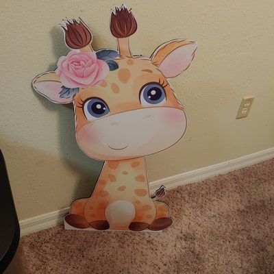 Giraffe Standee Prop Party Decorations - Etsy