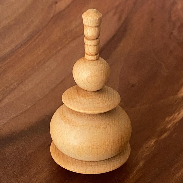Handmade Wooden Spinning Top Toy - Etsy