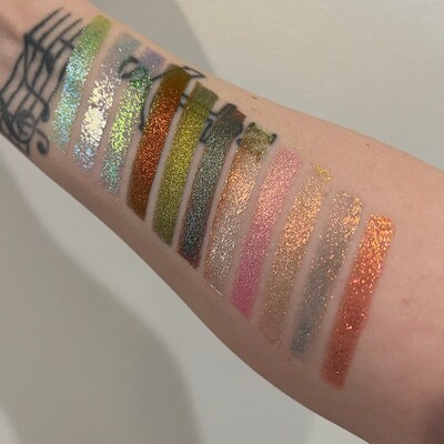 15 Pan Lips Makeup Swatch Stencil Sticker - Etsy Canada