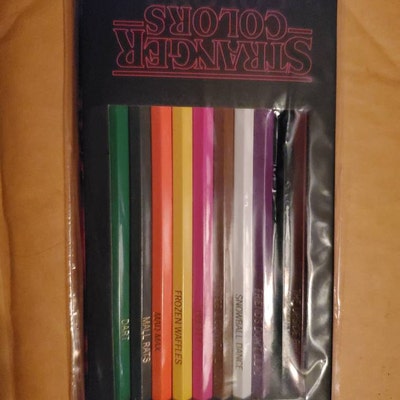 Superhero Colors Colored Pencil Set for Fans of Comics Set of 12 ...