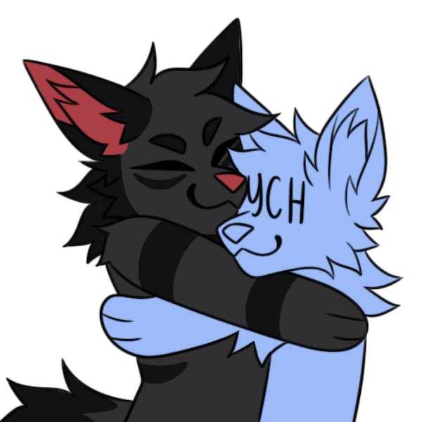 Digital Protogen Furry Emote/sticker Bases pack 1 - Etsy