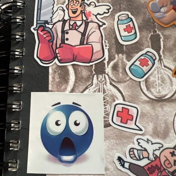 MEDIC! TF2 Sticker Pack - Etsy Canada