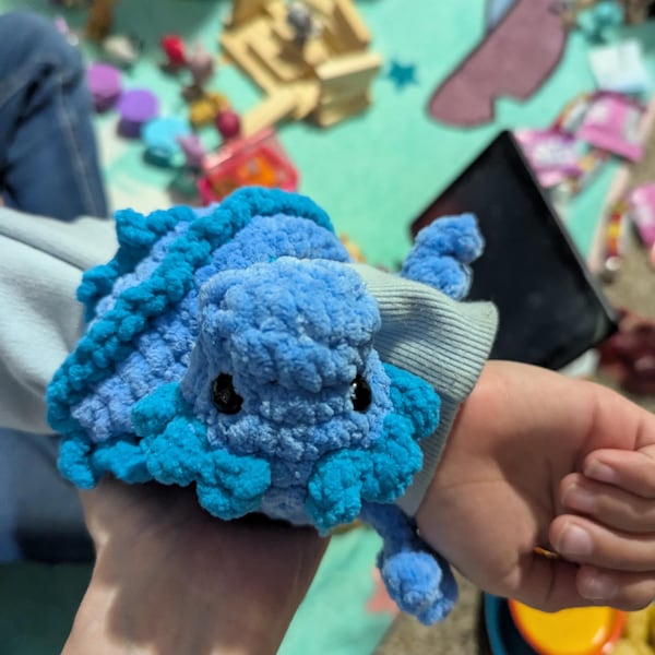 Pancake Turtle Handmade Crochet Plushy Stuffed Animal | Made to Order ...