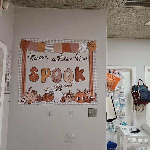 Welcome Back to School Bulletin Board Kit Groovy Retro Back to School ...