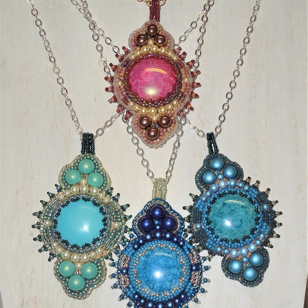 Beading Pattern for the "aurora" Necklace Pa-013 - Etsy