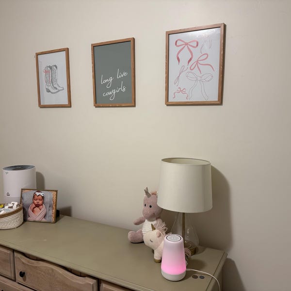 Coastal Cowgirl Gallery Wall Art, Set of 15, Trendy Dorm Decor, Girly ...