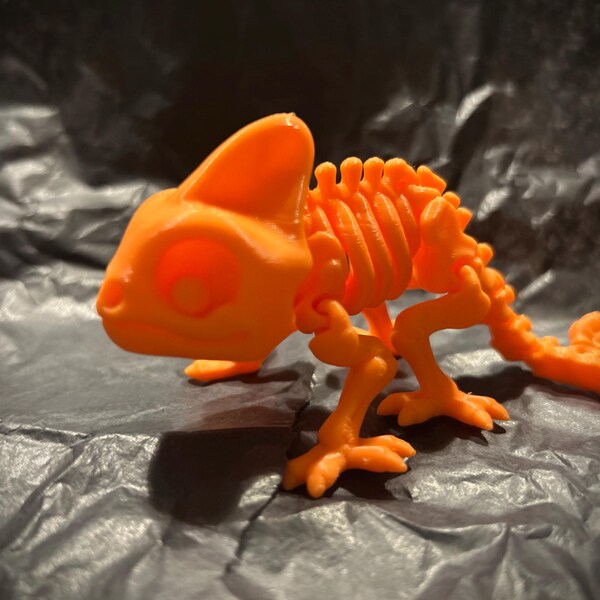 Chick Gold 3D Printed Chicken Peep Bird Baby Miniature Mini Figure Figurine Gift Desk Cute Meme ...