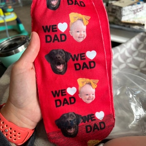 Custom Father's Day Socks Custom Face Socks Personalized - Etsy