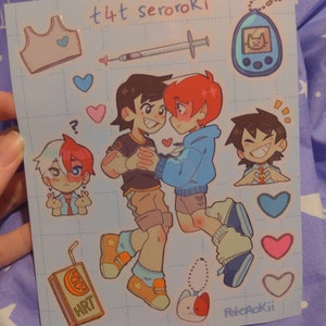 Seroroki Sticker Sheet - Etsy