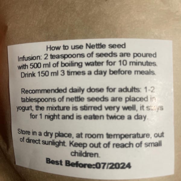 Organic WOOD BETONY Stachys Officinalis Wood Betony Tea Betonica ...