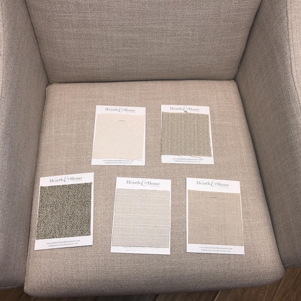 Pillow and Cushion Cover Fabric Swatch Sample Mix and Match Vegan ...