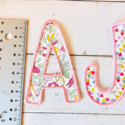 Applique Font for Machine Embroidery Alphabet 2, 3, 4, 5 Sizes BX ...