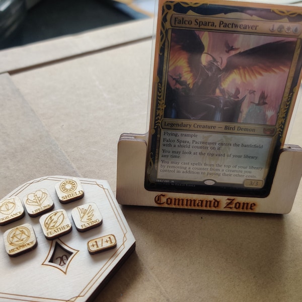 Commander Dashboard: MTG Life Counter With Command Zone - Etsy