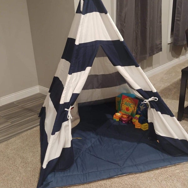 Teepee Mat Double Sided Cotton Mat for Teepee Tipi Padded Mat Teepee ...