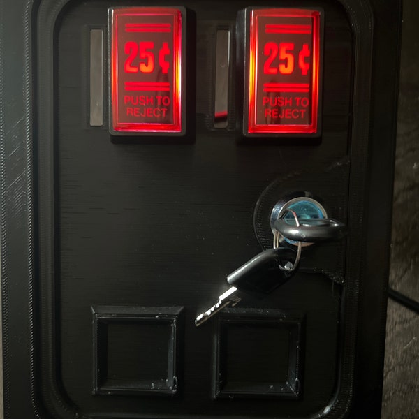 Arcade1up Mini Coin Door With Hinge - Etsy