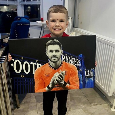 We Welcome the Chase Ibrox Stadium, Bill Struth Quote - Etsy UK