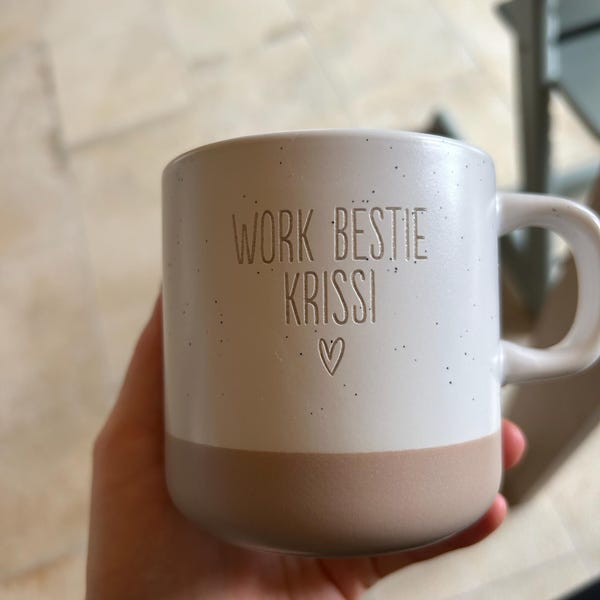 Personalized Ceramic Mug With Mama | Stoneware Mug With Your Own ...