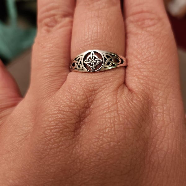 Locket Ring 925 Sterling Silver Poison Hidden Secret Compartment Pill ...