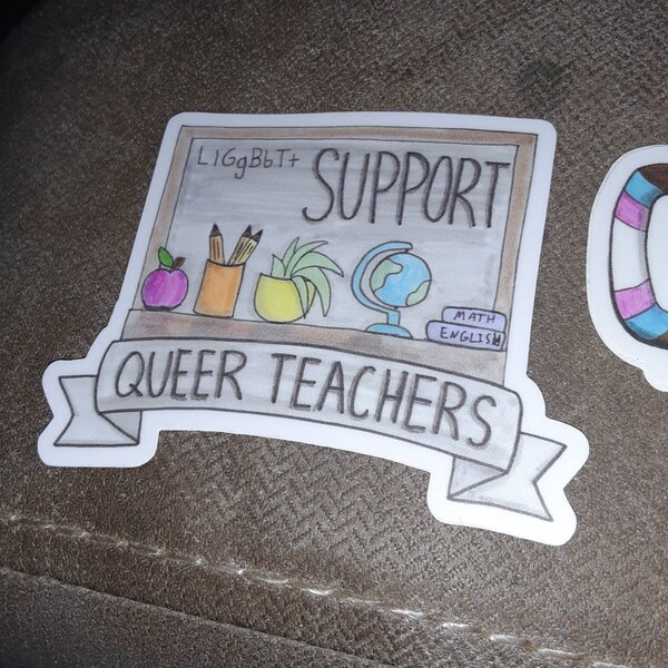 Cup of Equali-tea Die Cut Weatherproof Permanent Vinyl Sticker LGBTQ ...