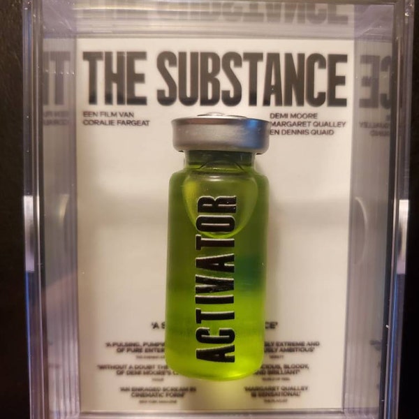 The Substance Activator Serum Vial Bottle With Display Collectable Box ...